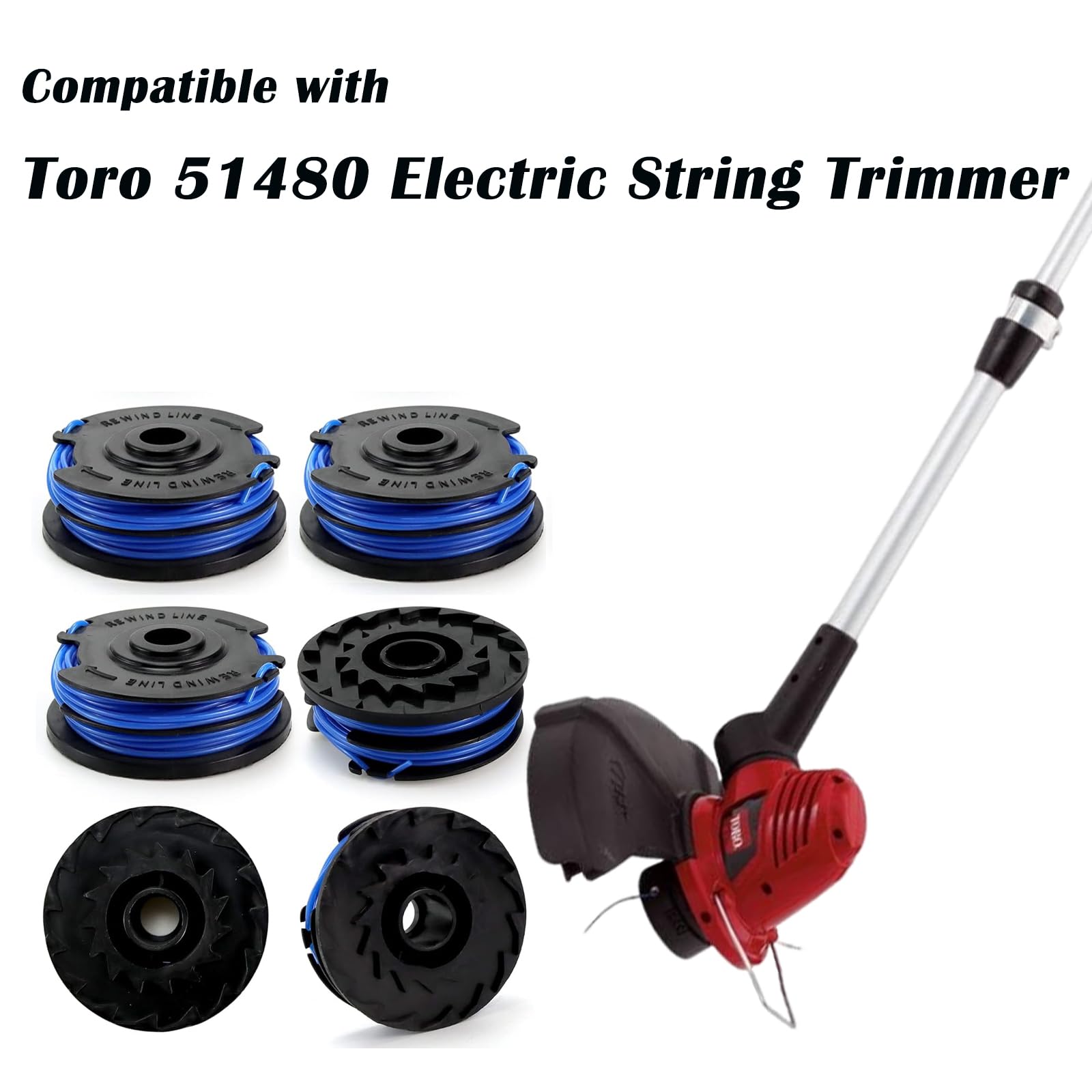 Craftman Weed Wacker String 4 Pack Sting Timme Spool Fo Too 51480 ...
