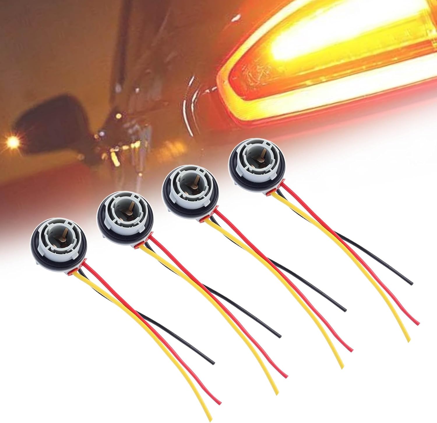 Amazon.com: Kutyun 1157 LED Bulb Socket Holder, Automotive Plastic ...