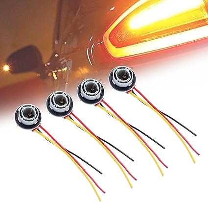 Amazon.com: Kutyun 1157 LED Bulb Socket Holder, Automotive Plastic ...