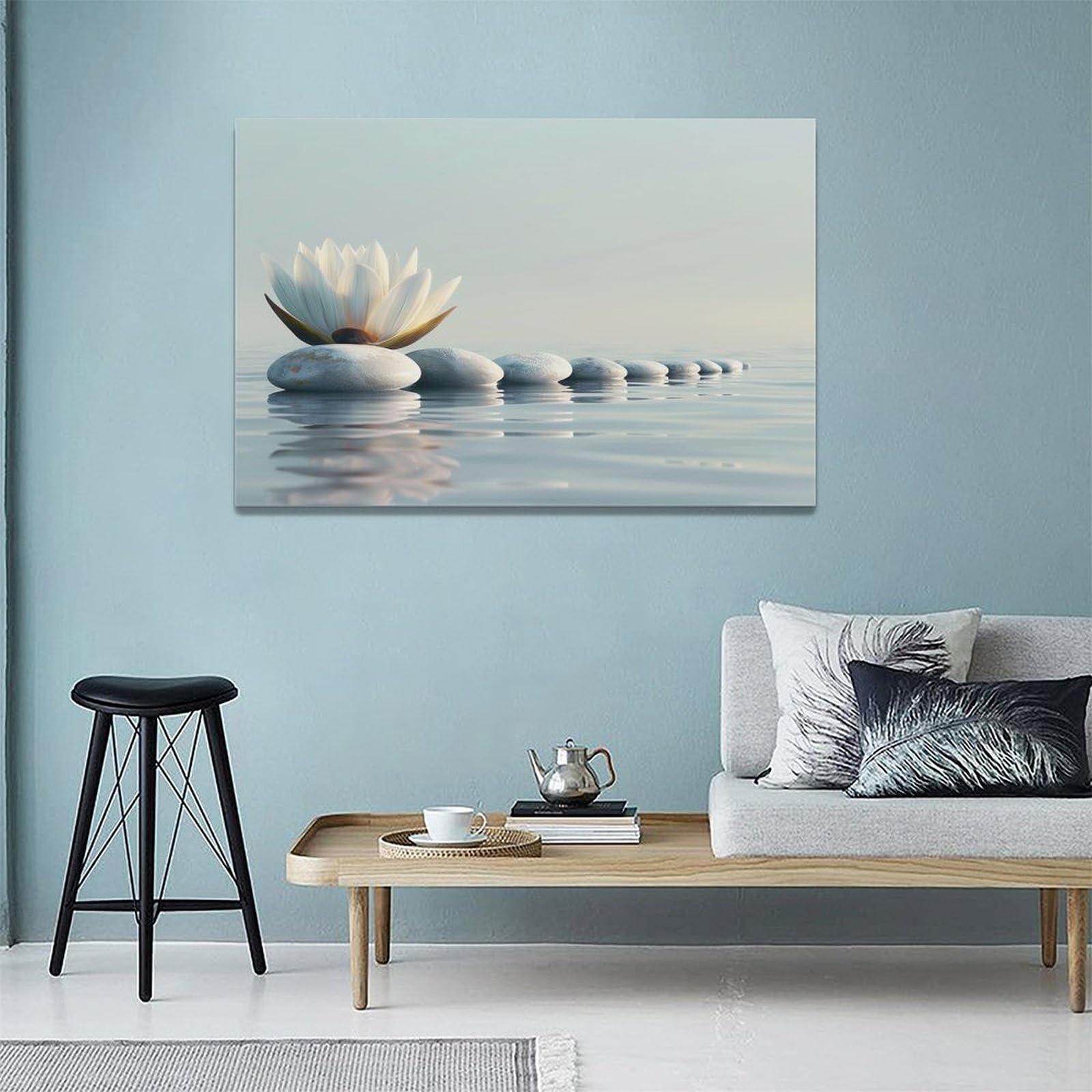 Triple Stone Lotus Wallpaper Beautiful Lotus Candle Table Bokeh