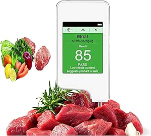 Fruit/Vegetable/Meat Meter, Food Health Nitrate Detector with LED ...