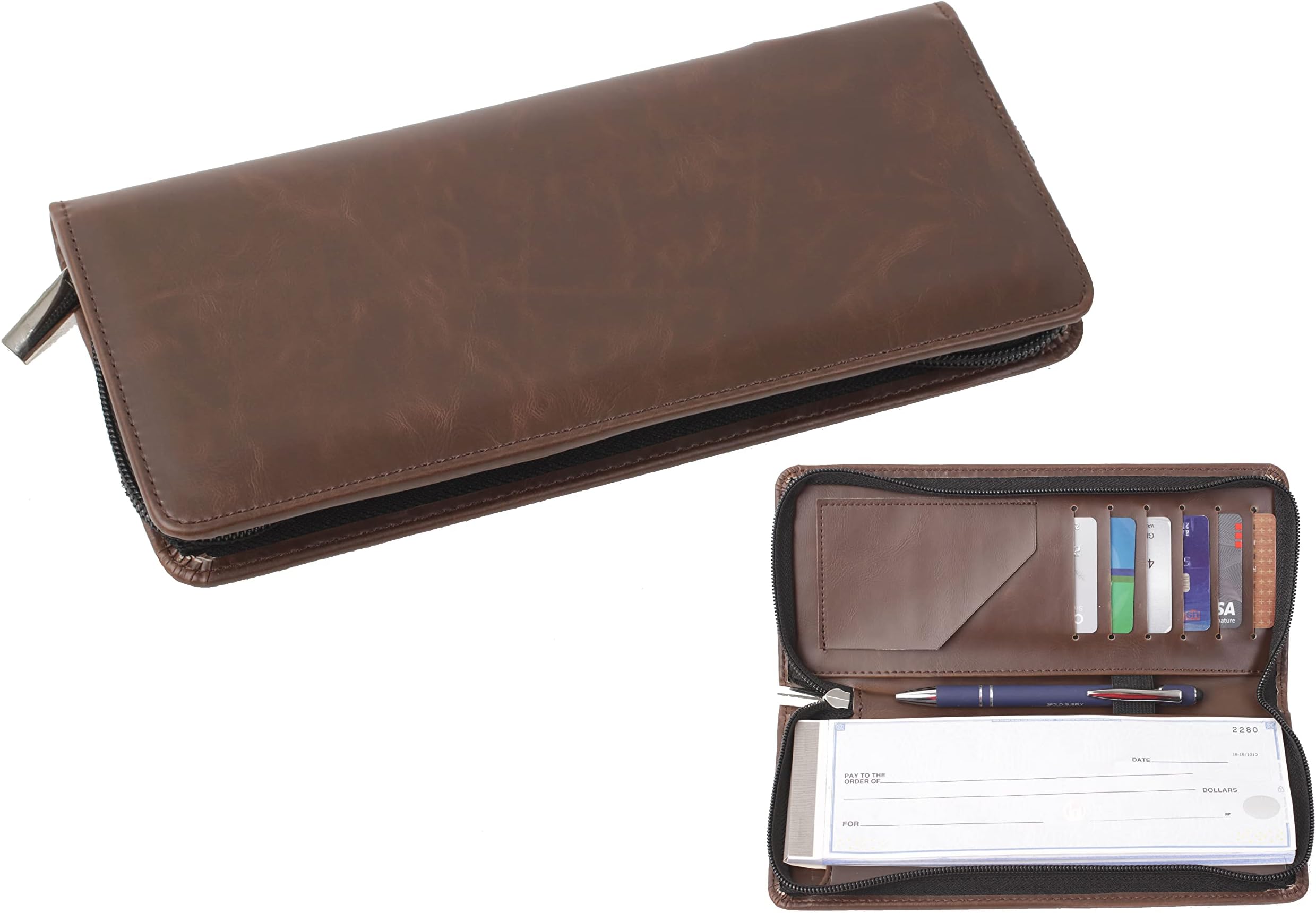 Amazon.com: Park Forms USA ABC Checkbook Cover for Business Checks ...