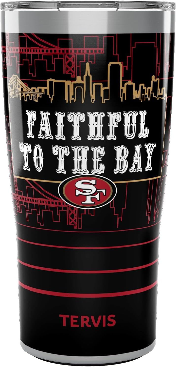 Amazon.com: Tervis Traveler NFL San Francisco 49ers - Faithful to the ...