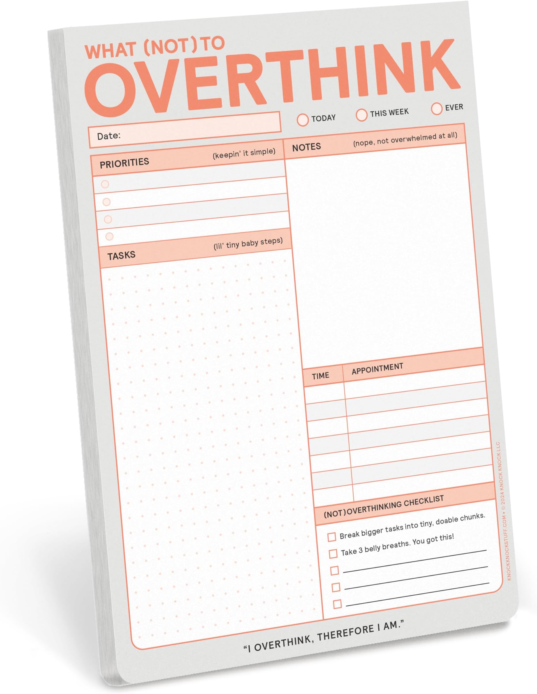 Amazon.com : 6-Count Knock Knock To Do Pads, To Do List Note Pads for ...