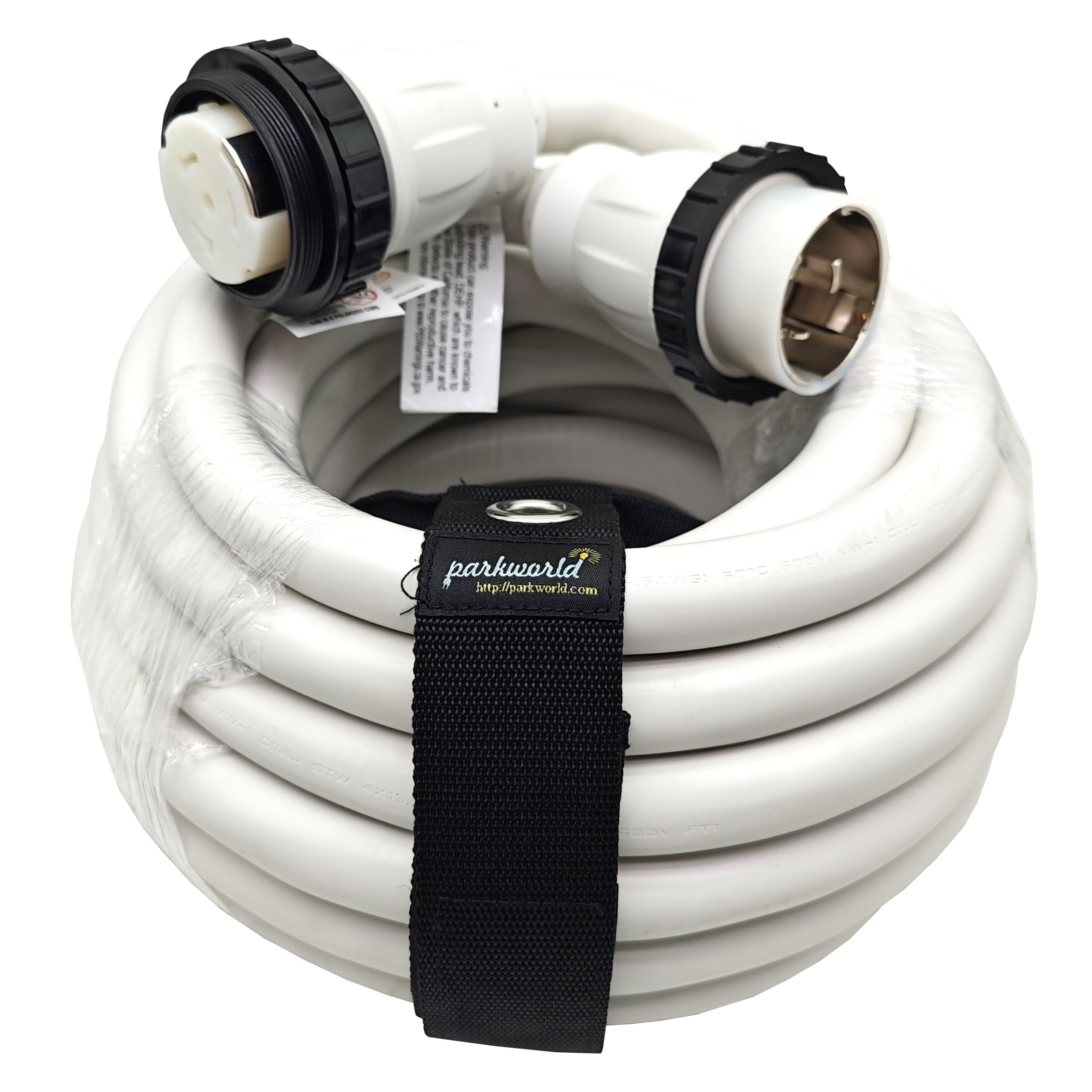 Parkworld Marine Shore Power Extension Cord 50 AMP, Marine 50amp Shore ...