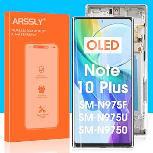 Amazon.com: ARSSLY OLED for Samsung Galaxy Note 10 Plus Screen ...