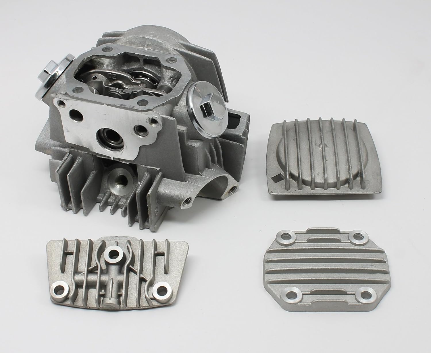 Amazon.com: 110cc Head Assembly for ATV Go Kart Dirt Bike Pit Bike ...