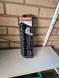 Crescent CPTAW8 11 Piece 3-in-1 X6 Pass-Thru Adjustable Wrench/Spanner ...