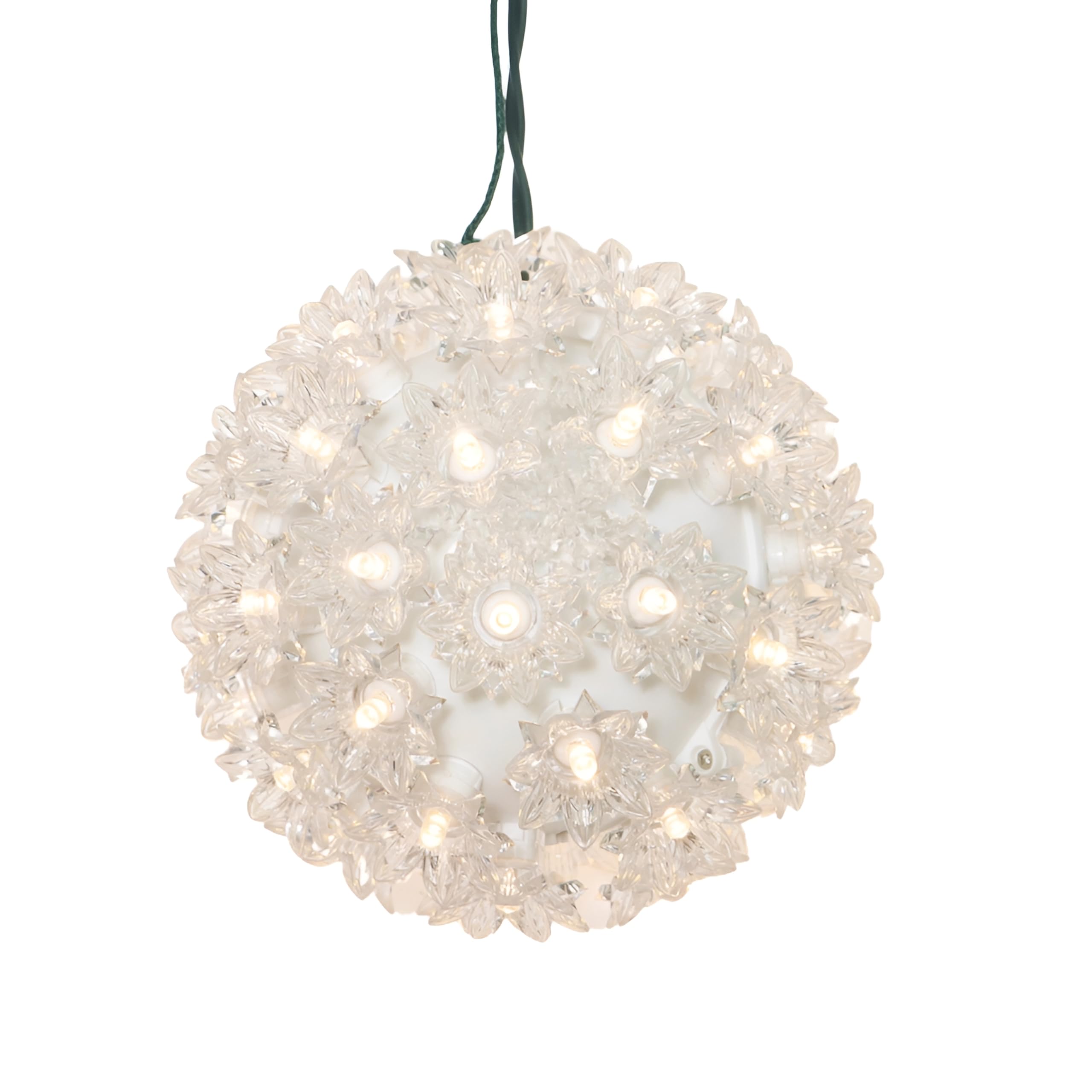 50 LED Warm White Starlight Sphere Lights, UL Certified and Commercial ...