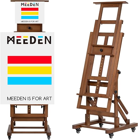 Amazon.com: MEEDEN Extra-Large Art Painting Easel: Solid Beech Wood ...