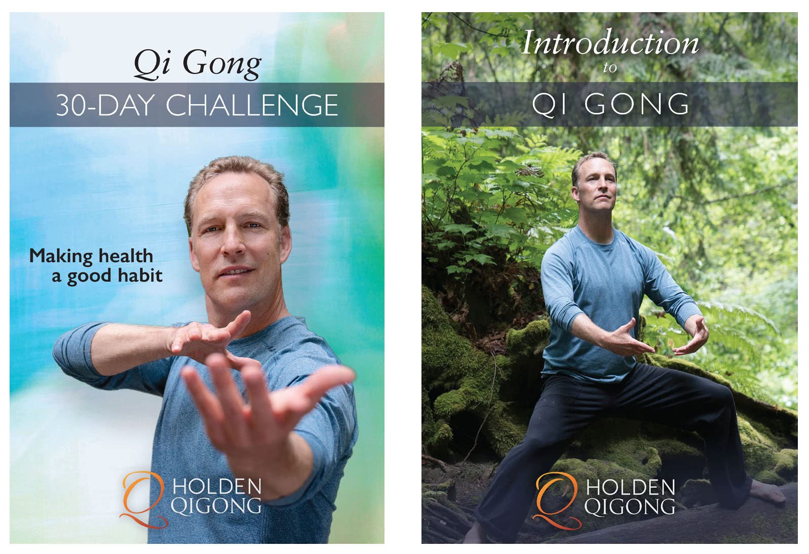 Amazon.com: Bundle: Lee Holden Qi Gong 30-Day Challenge 2-DVD - Practice a short new qigong ...