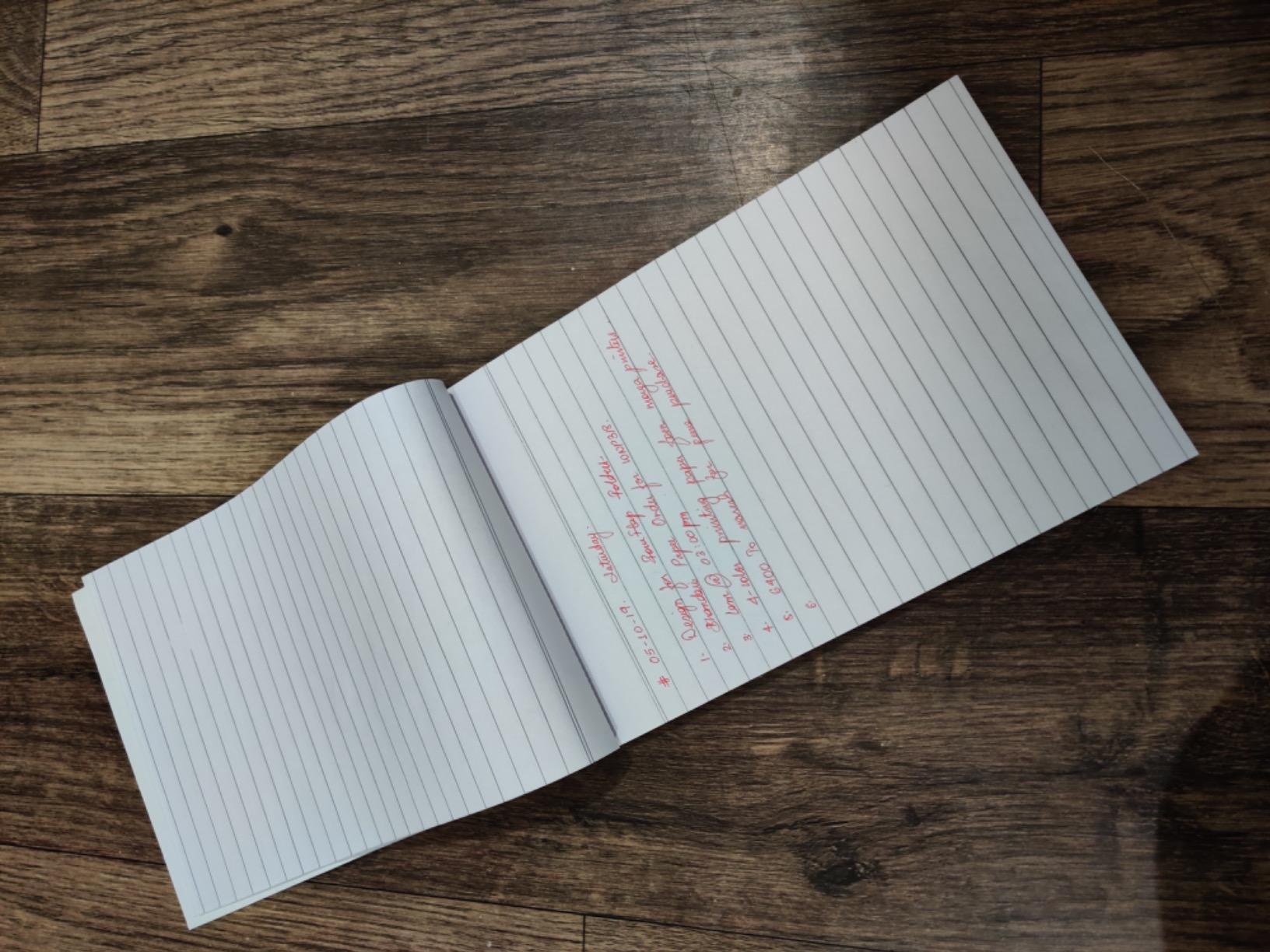 Ace Files A5 1/8th Writing Notepad 50Leaves/100Pages Notebook (Pack of ...