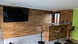 Oak Wall Cladding, 3D Wall Panels, Textured Oak Wood, Wooden Wall ...