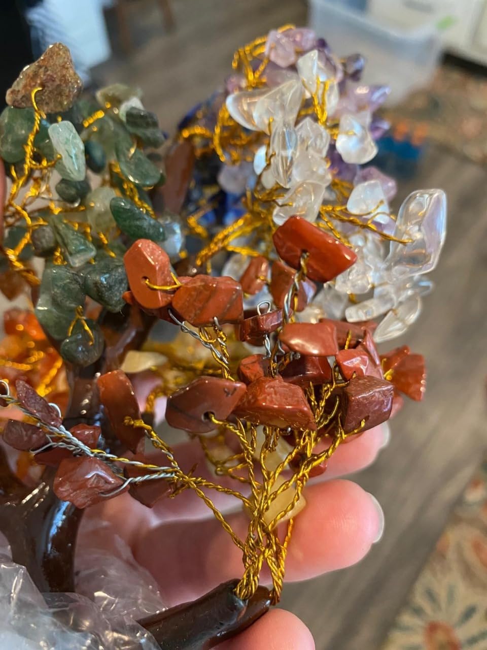 Buy 7 Chakra Tree, Crystal Tree, Seven Chakra Tree, Crystal Tree for ...