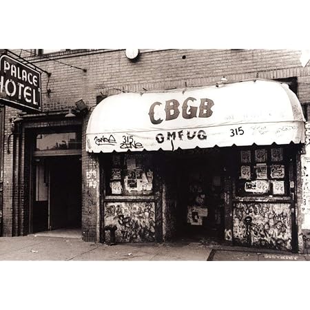 Amazon.com: CBGB Poster, Iconic Punk Rock Music Club and Venue, New ...
