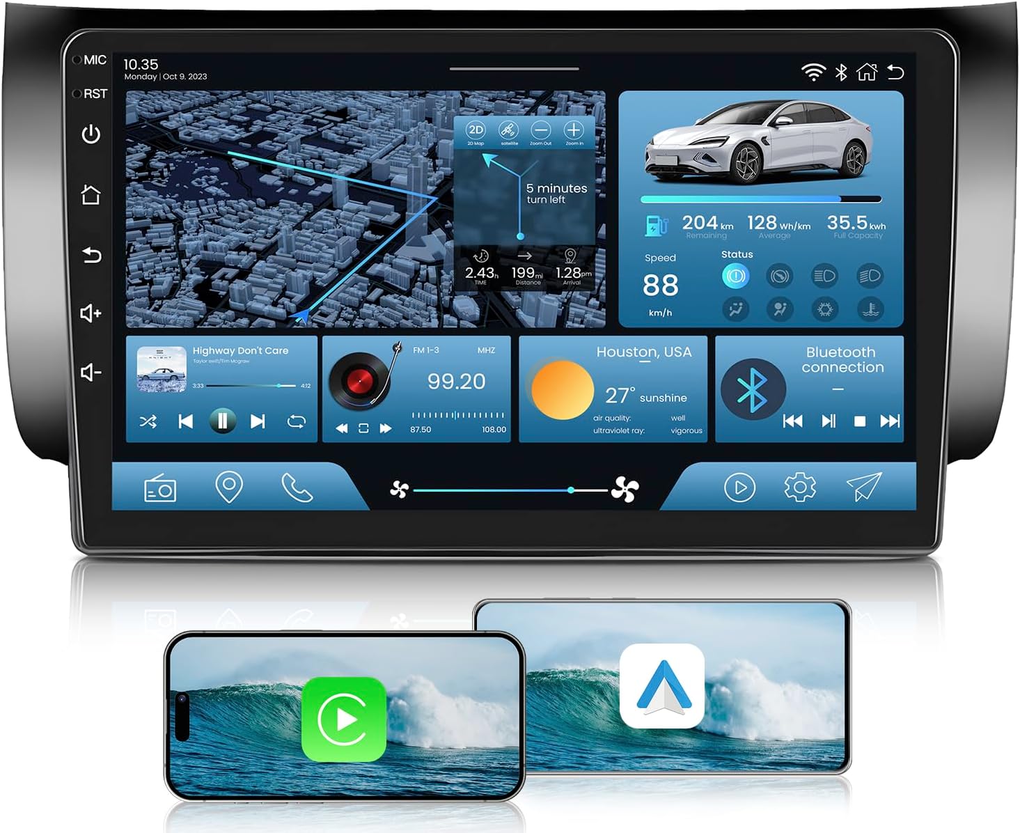 Amazon.com: Car Stereo Radio for Nissan Sentra 2013-2017 - (8 Core 4G ...