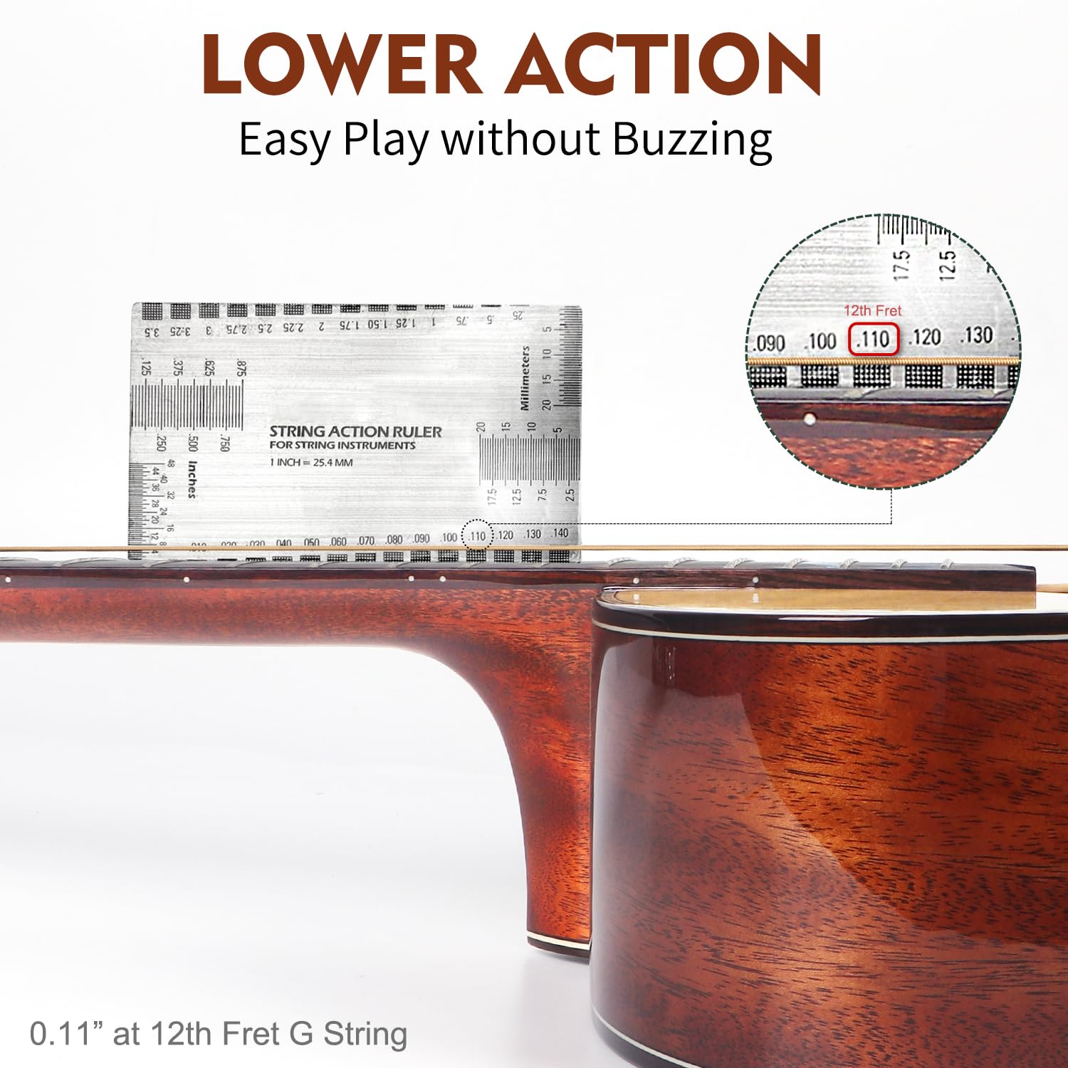 Snapklik.com : AKLOT Acoustic Guitar For Beginners Full Size 4/4 Folk ...