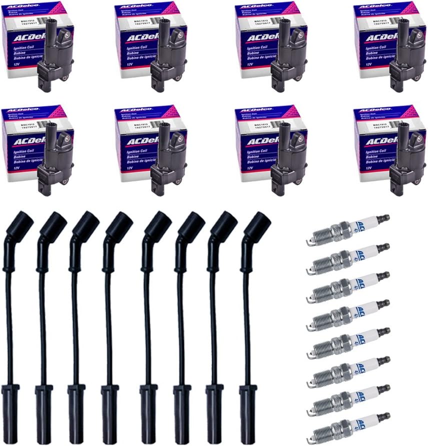 Amazon.com: 8 ACD-OEM Ignition Coils BS-C1512 + 8 ACD-OEM Spark Plugs ...