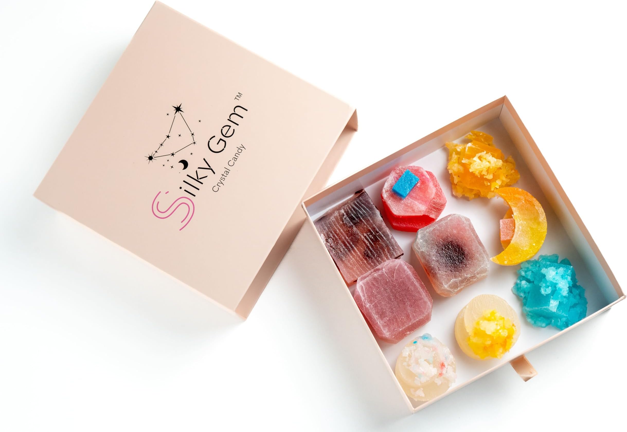 Amazon.com : SILKY GEM - The Golden Lava Crystals, Mixes Flavors ...