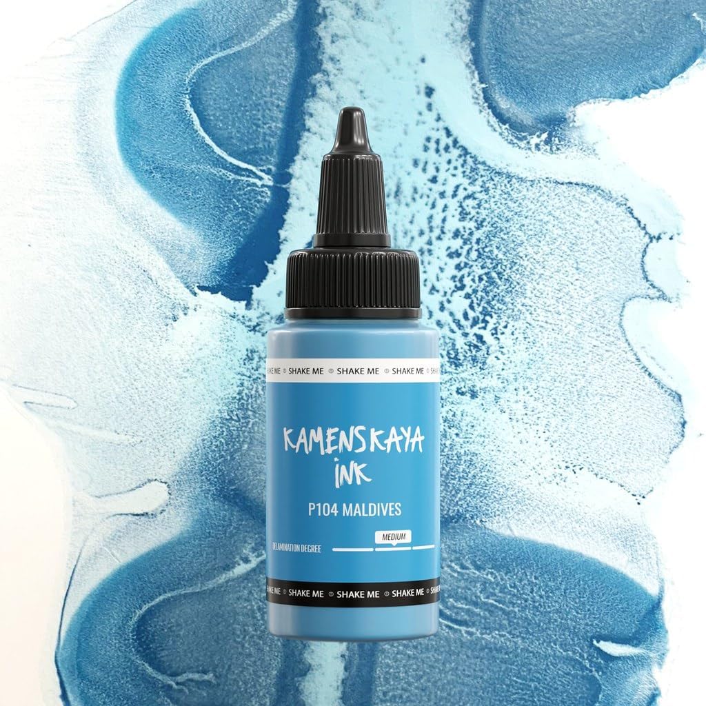 Amazon.com : KAMENSKAYA Delaminating Alcohol Inks - Self-Splitting ...