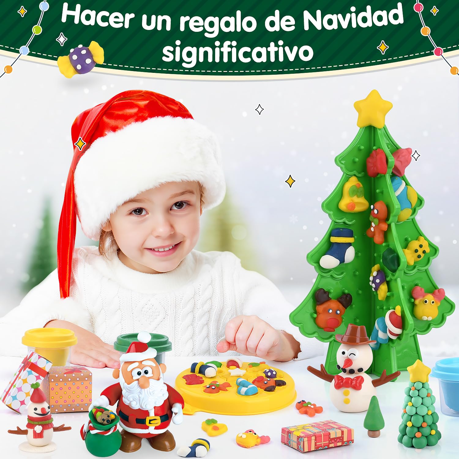 árbol De Navidad De Plastilina