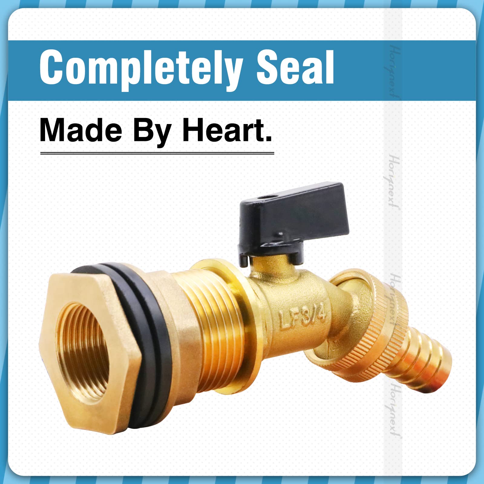 Snapklik.com : Rain Barrel Spigot, Brass 55 Gallon Water Tank Faucet ...