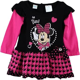 Amazon.com: Disney Little Girls' Toddler Minnie Mouse Diva Twofer ...
