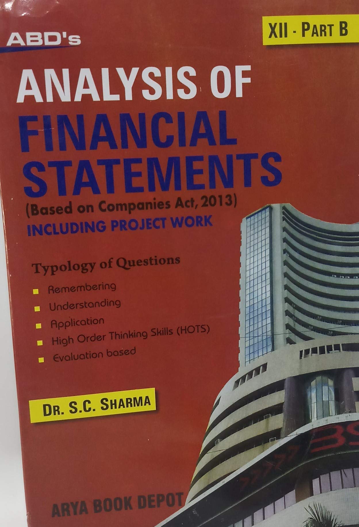 Analysis of Financial Statements Part B Class 12 : DR S C SHARMA ...