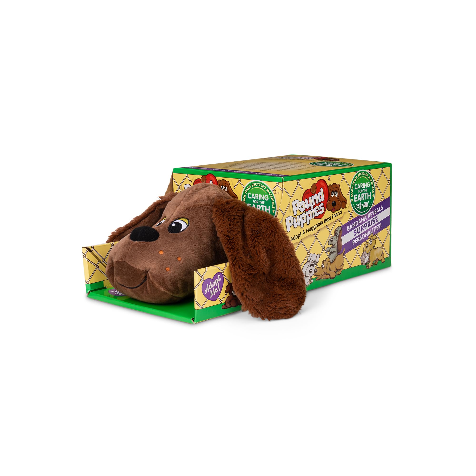 Snapklik.com : Pound Puppies Classic Plush - Zany - Brown