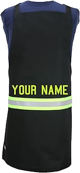 Amazon.com: Fully Involved Stitching Firefighter Personalized Black ...
