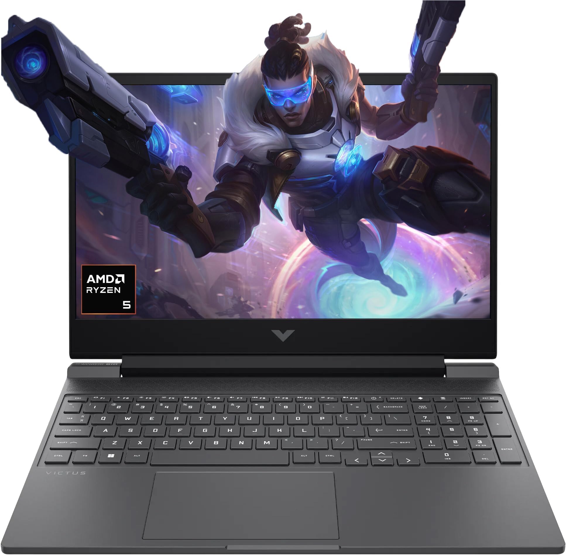 Amazon.com: HP Victus 15 Gaming Laptop,15.6" FHD 144Hz Display, AMD ...