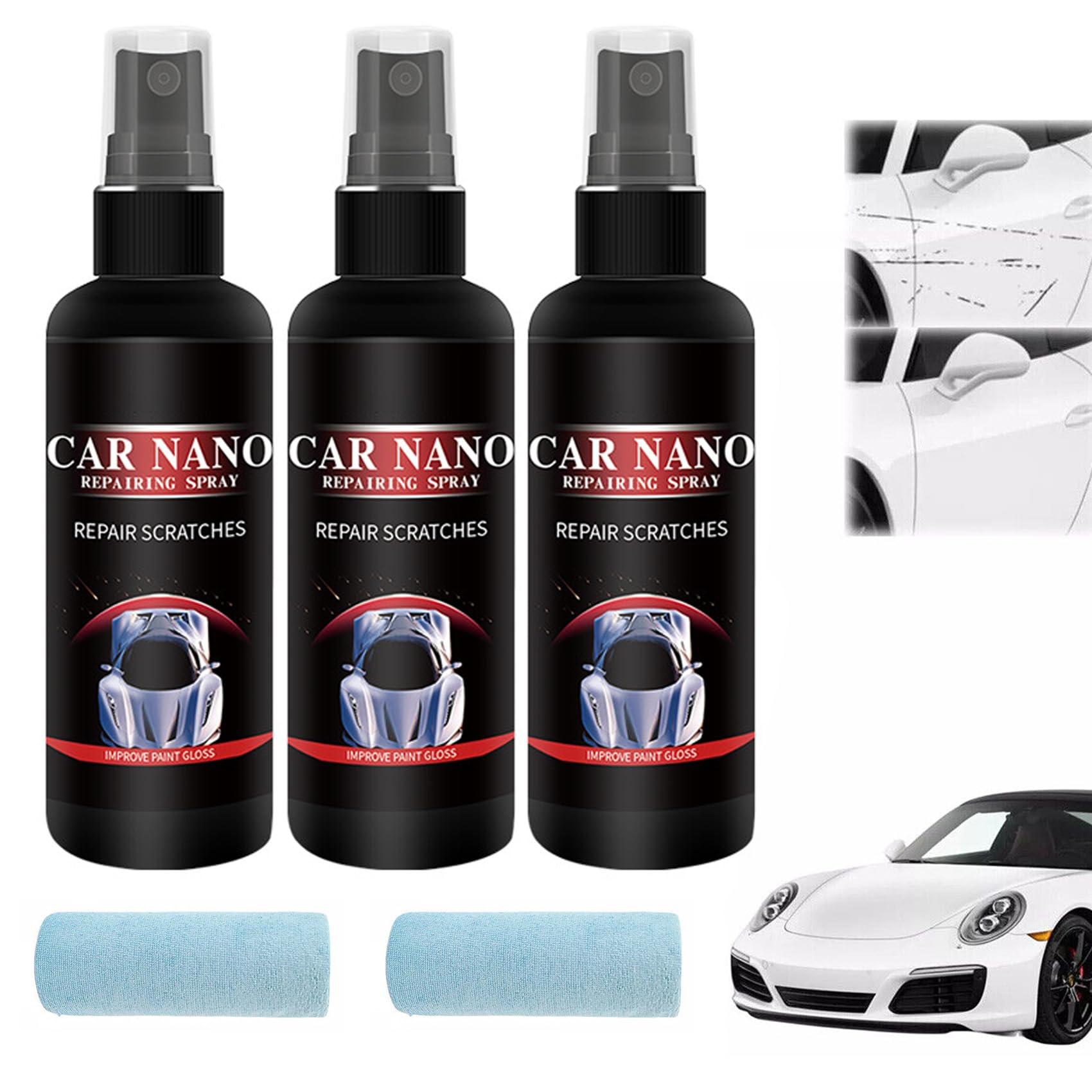 Nurafix Nano Scratch Remover,Nurafix Nano Car Spray,Nurafix Nano Spray ...