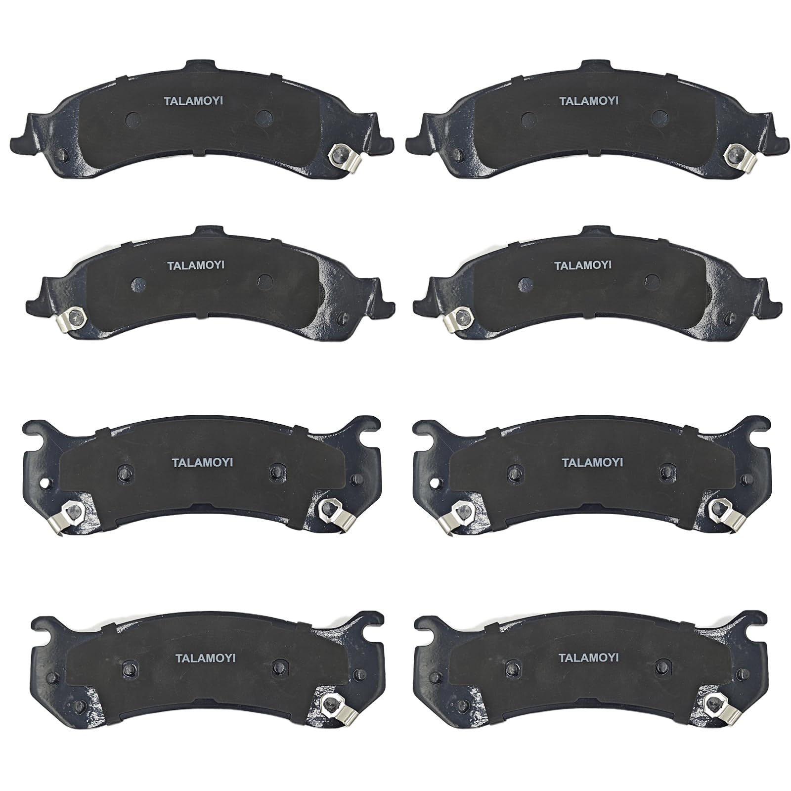 Amazon.com: TALAMOYI D785 D834 Front Rear Ceramic Brake Pads Sets Fit ...