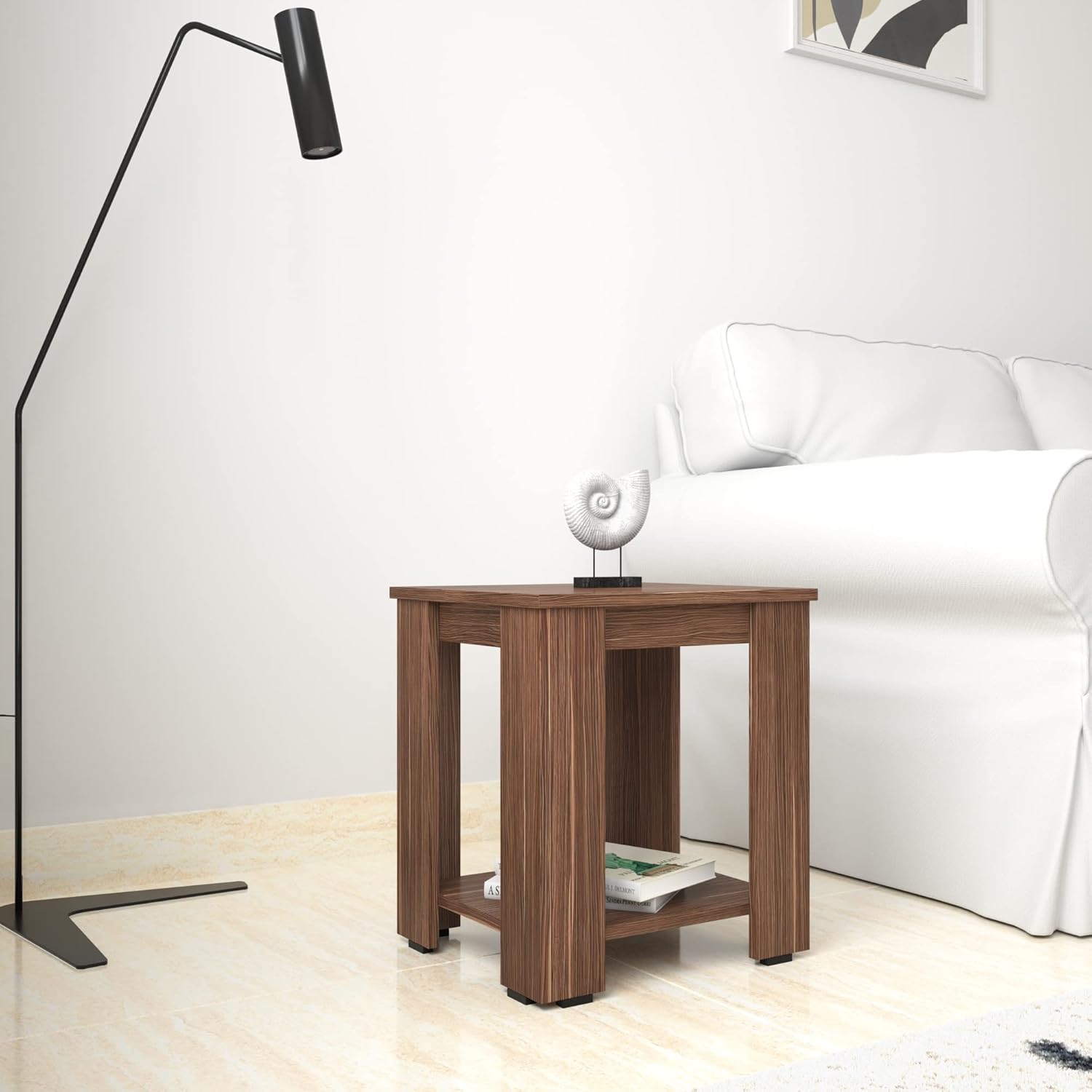 Amazon Brand - Solimo Sidereal Engineered Wood Bedside Table (Cairo ...