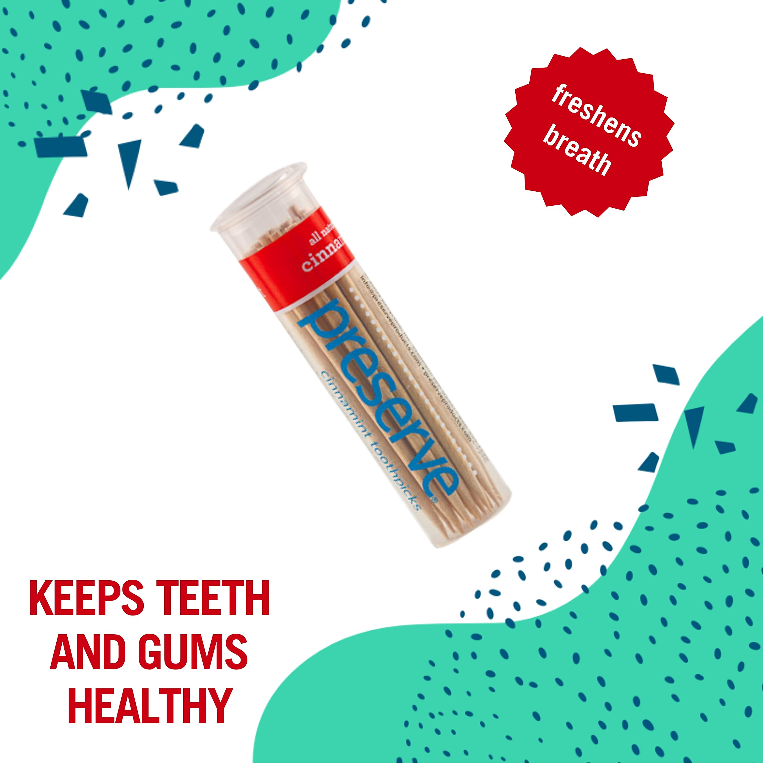 Snapklik.com : Preserve Toothpicks Cinnamint Refreshing Natural ...