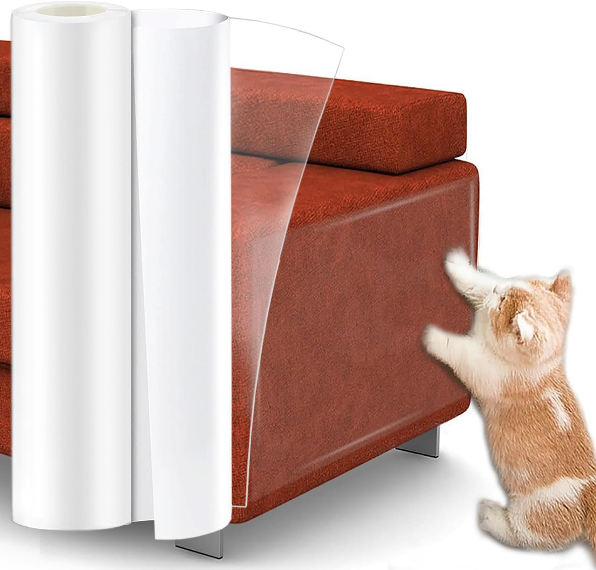 Lanswood Cat Anti Scratch Furniture Protector, 20CM × 3M Sofa ...