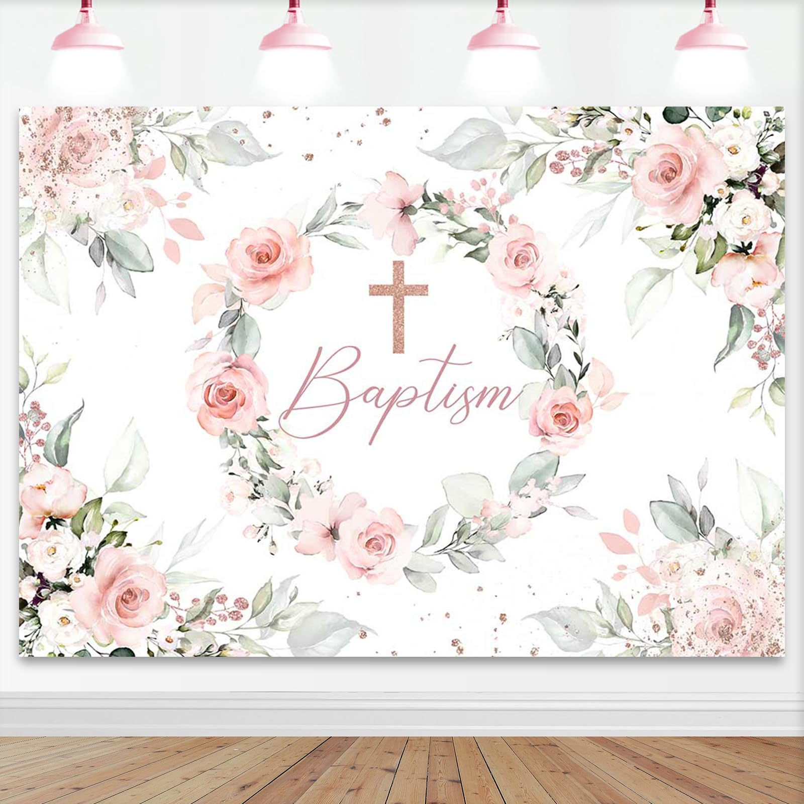Baby Girl Baptism Backgrounds