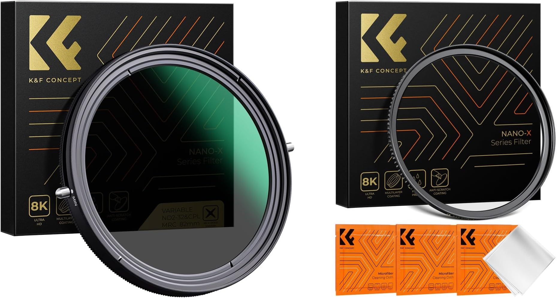 Amazon.com : 77mm Variable ND2-32 + CPL 2-in-1 Lens Filter & 67mm to ...