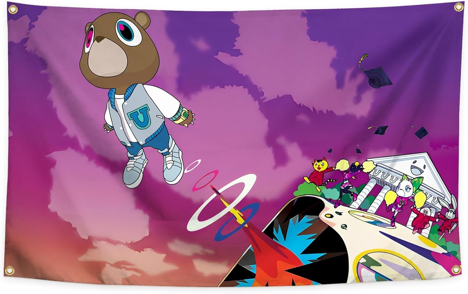 Amazon.com : Generic The Kanye Album Funny Flag 3x5 Ft Flags for ...