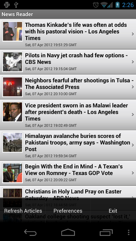 News Reader - App on Amazon Appstore
