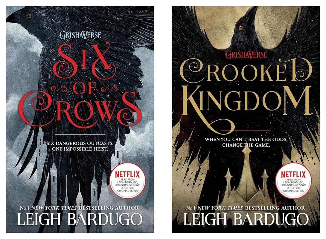 SIX OF CROWS & Crooked Kingdom Combo Pack | Bestseller Novels by leigh ...