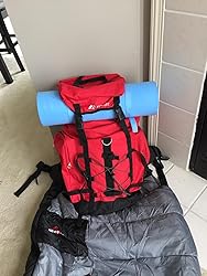 Amazon.com | Everest Hiking Pack, Red, One Size | Backpacks