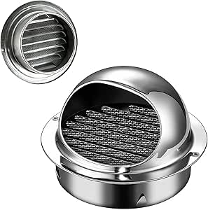 Round vent cover 6" 8" 10" Round Wall Vent Outlet Cover, External ...