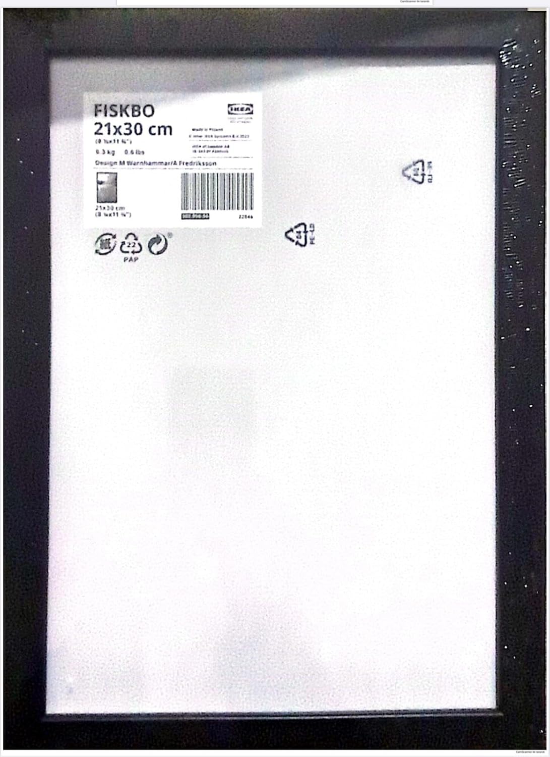 Amazon.com - FISKBO Frame 8 1/4-by-11 3/4-inch Simple Frame for ...