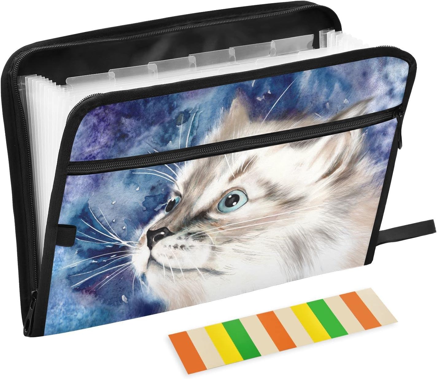 Cat Expanding File Folder for Documents A4 Letter Size Accordion File ...