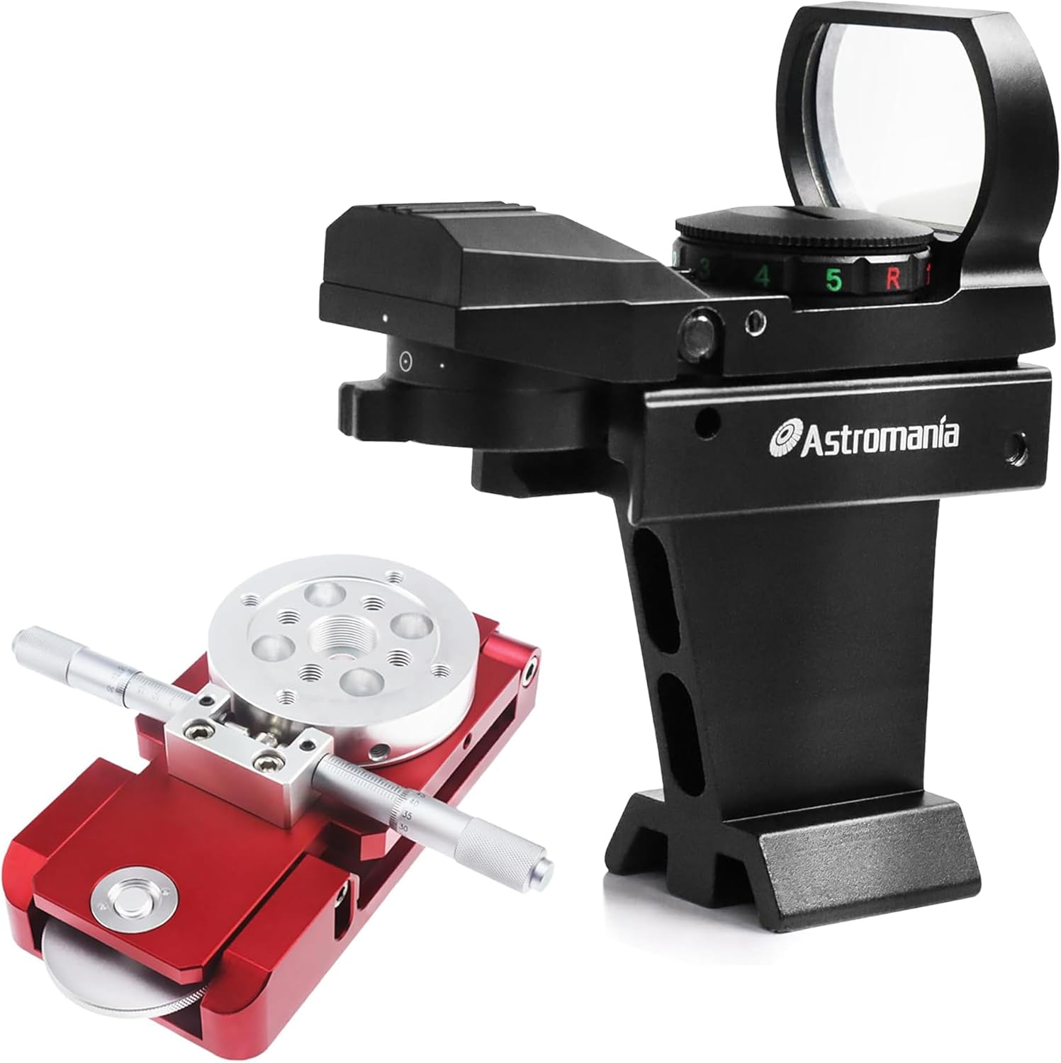 Amazon.com: Astromania Deluxe Guide Scope Mount - Bundle with - All ...