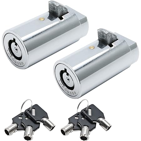 Kemcatui 2PCS Vending Machine Lock, Soda Machine Locks with Keyed Alike ...