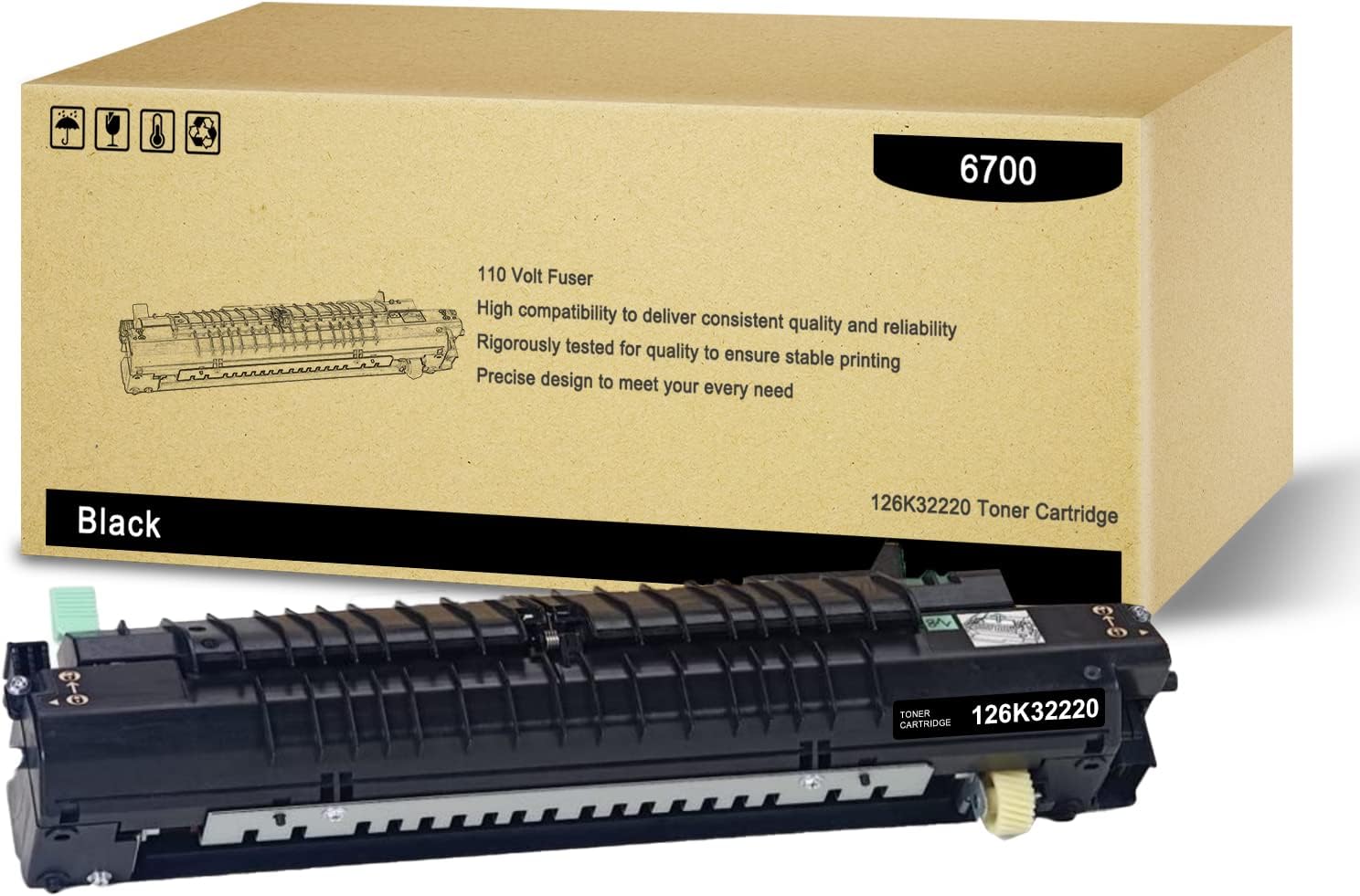 Amazon.com: 126K32220 Fuser Unit, 110V, 100000 Yield, for Xerox Phaser ...