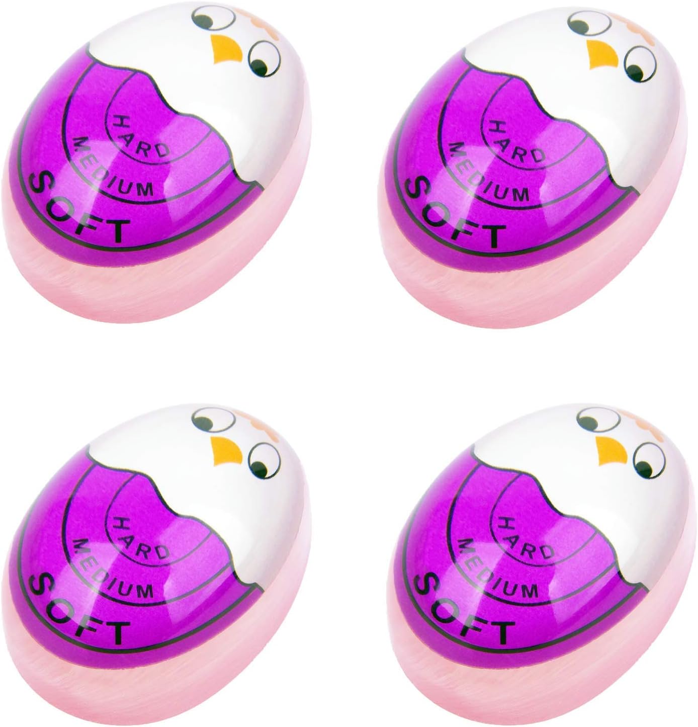 Amazon.com: Egg Timer Sensitive Hard & Soft Boiled Color Changing Indicator Tells When Eggs are ...