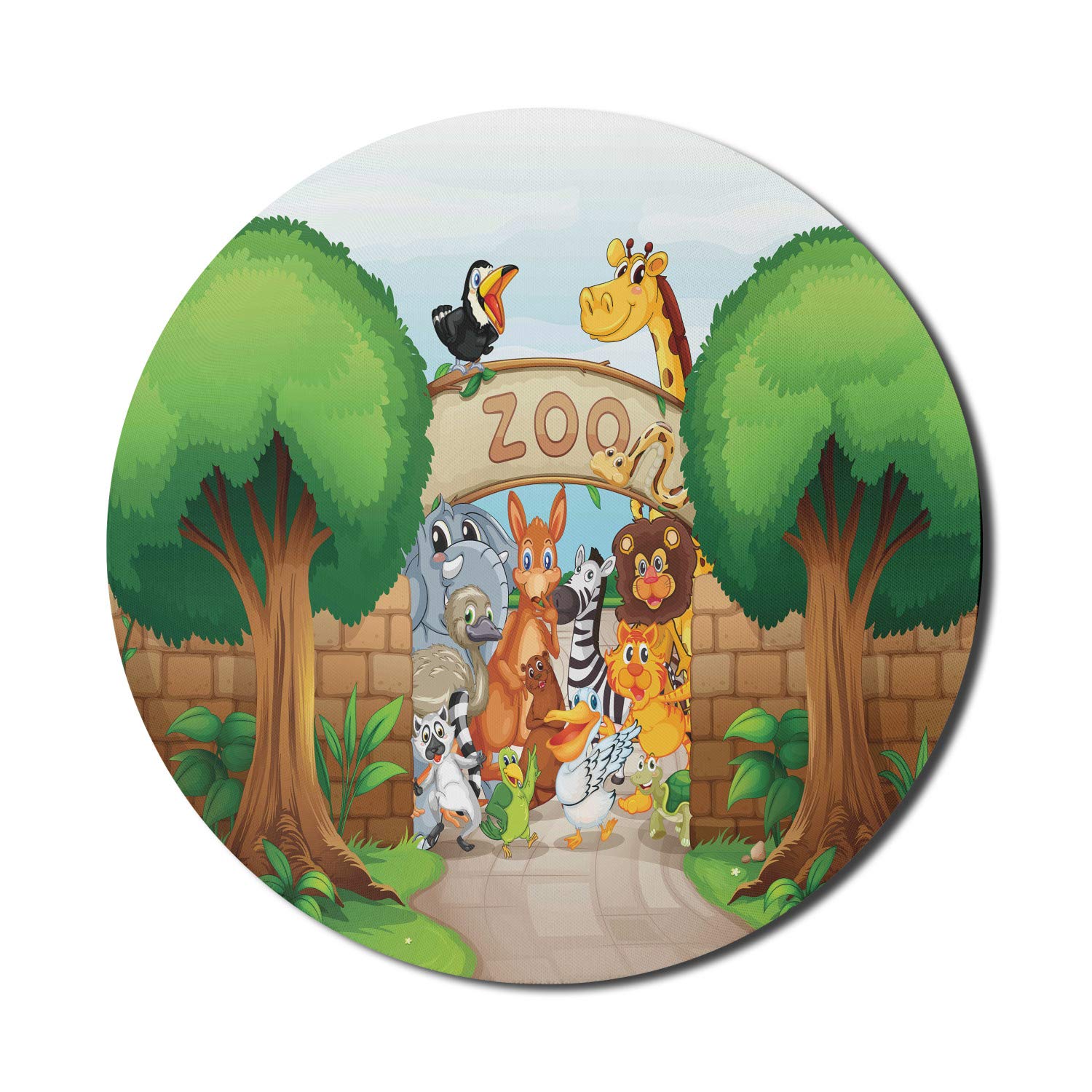 Animated Zoo Entrance